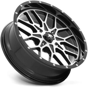 MSA Offroad Wheels MA45 16X7 4X156 G-BLK MACH 10MM - M45-06756