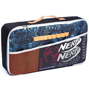 nerf bunkr officially licensed lock & load case storage and transport for nerf blasters foam darts and rounds - perfect for nerf party nerf war