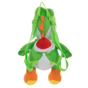 Seven Times Six Nintendo Super Mario Bros Yoshi 3D Plush Character Backpack