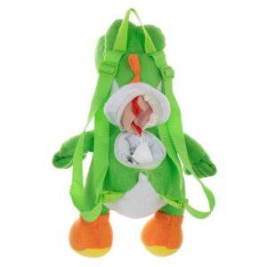 Seven Times Six Nintendo Super Mario Bros Yoshi 3D Plush Character Backpack