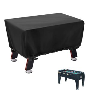 andacar foosball table cover,waterproof football table cover soccer table cover outdoor indoor fooseballs table cover (63x45x19.5 inch…)