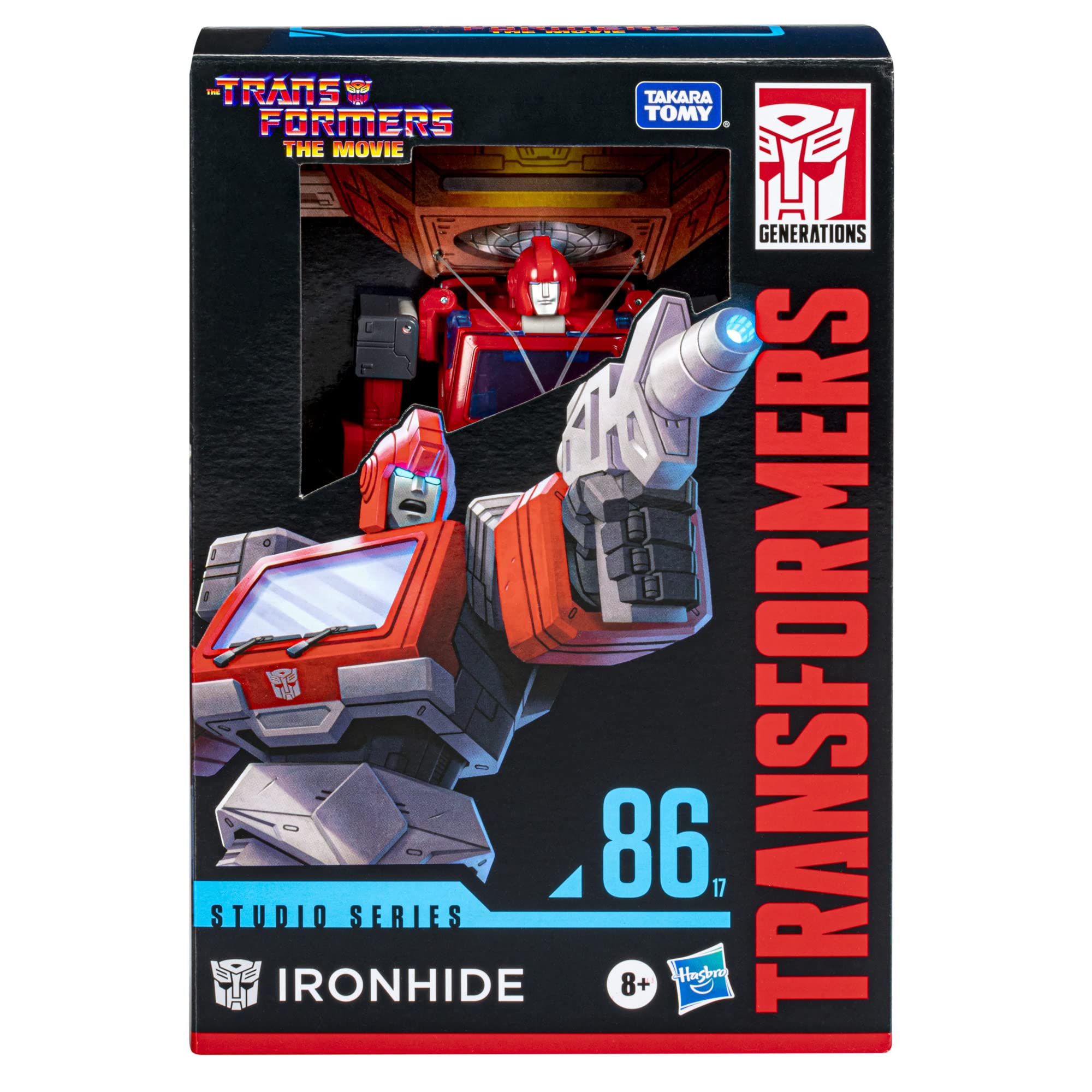 Transformers Toys Studio Series 86-17 Voyager Class The The Movie 1986 Ironhide Action Figure - Ages 8 and Up, 6.5-inch