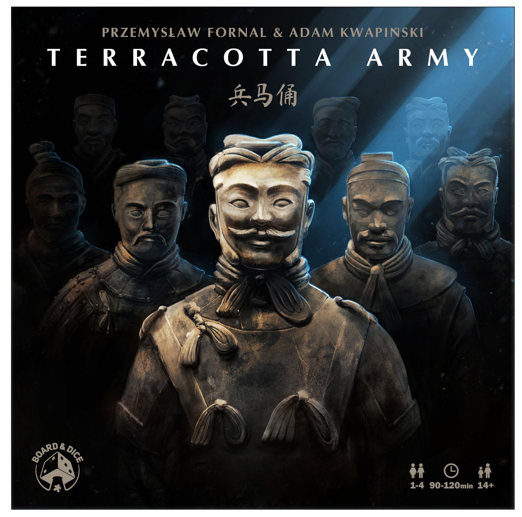 GTS Distribution Terracotta Army - Strategy Ancient Empire Board Game, Ages 14+, 1-4 Players, 90-120 Min