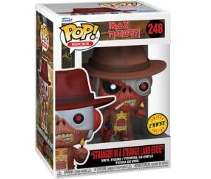 Funko Pop! Stranger in a Strange Land Eddie - Iron Maiden Chase Bundled with a Byrons Attic Pop Protector