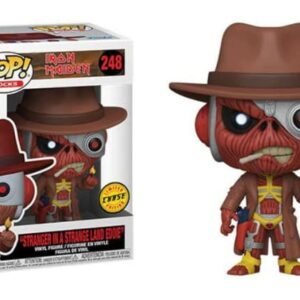 Funko Pop! Stranger in a Strange Land Eddie - Iron Maiden Chase Bundled with a Byrons Attic Pop Protector