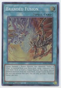 yu-gi-oh! branded fusion - sdaz-en021 - super rare - 1st edition