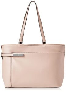 calvin klein jade tailored tote, rosewood,one size