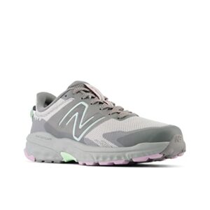 New Balance Women's Fresh Foam 510 V6 Trail Running Shoe, Brighton Grey/Harbor Grey/Lilac Cloud, 8