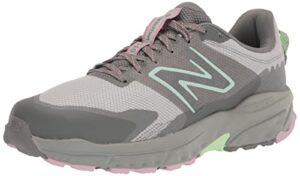 new balance women's fresh foam 510 v6 trail running shoe, brighton grey/harbor grey/lilac cloud, 8