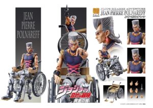 good smile company jojo’s bizarre adventure part 5: jean pierre polnareff chozokado action figure