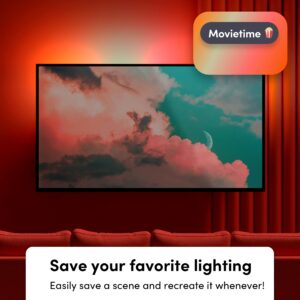 LIFX Gamer Bundle - with 2 Color 1100 Lumen Smart Bulb and 80″ LED Smart Lightstrip