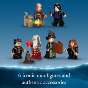 LEGO Harry Potter Hogwarts: Dumbledore’s Office 76402 Castle Toy, Set with Sorting Hat, Sword of Gryffindor and 6 Minifigures, for Kids Aged 8 Plus