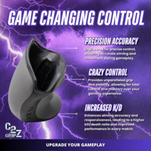 C2 Gripz Controller Grips Compatible with Xbox One | Compatible with Xbox Series X/S Controller | Ergonomically Engineered for Performance and Comfort | Non-Slip | Small