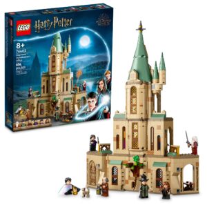 lego harry potter hogwarts: dumbledore’s office 76402 castle toy, set with sorting hat, sword of gryffindor and 6 minifigures, for kids aged 8 plus