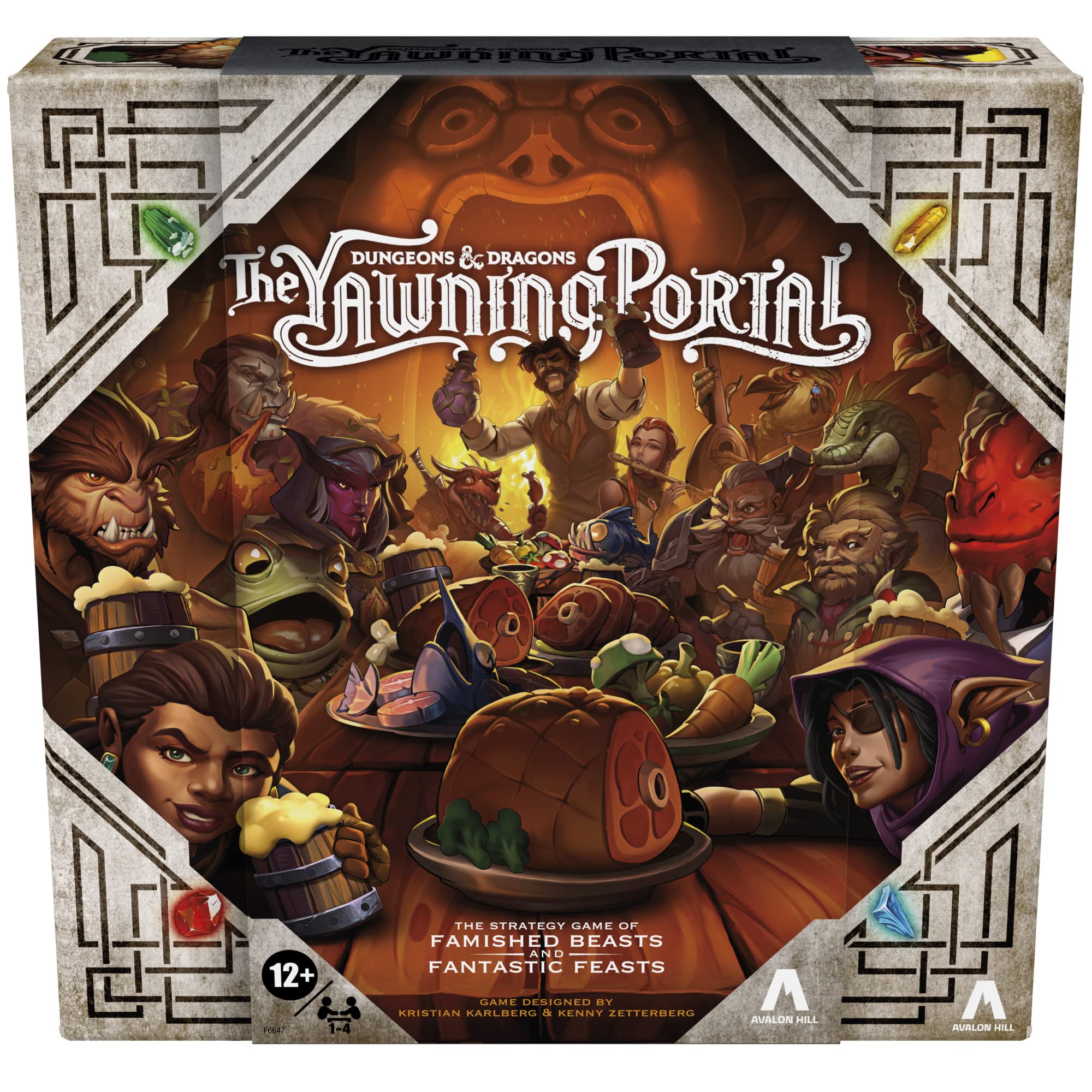 Dungeons & Dragons: The Yawning Portal Game, D&D Strategy Board Game for 1-4 Players, D&D Board Games for Ages 12 and Up, Family Games