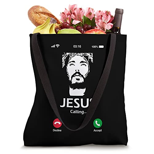 Jesus Is Calling - Christian Tote Bag