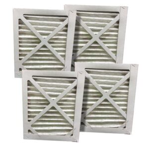 airstarsupply (4) pack, merv8 compatible replacement filter for santa fe compact 2 dehumidifier 9 x 11 x 1'' # 4029748