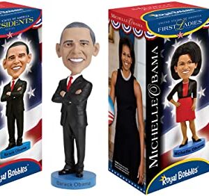 Royal Bobbles Barack Obama & Michelle Obama Bobblehead Bundle Pack