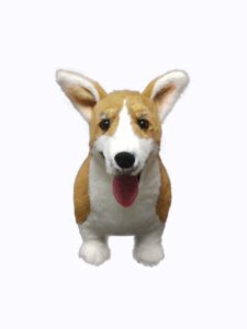 corgi dog 20 inch realistic lifelike louie welsh corgi dog plush stuffed animal pet dog huggle furry corky