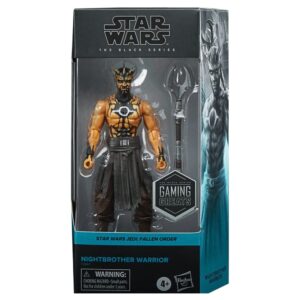 hasbro star wars: the black series jedi: fallen order nightbrother warrior 6-in action figure exclusive