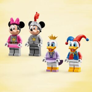 LEGO Disney Mickey and Friends Castle Defenders 10780 Buildable Toy with Minnie, Daisy and Donald Duck Plus Dragon & Horse Toys for Kids 4 Plus Years Old