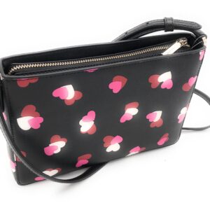 Kate Spade New York Rory Saffiano Leather Crossbody (Flutter Hearts Multi)