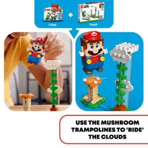 LEGO Super Mario Big Spike’s Cloudtop Challenge Expansion Set 71409, Collectible Toy for Kids with 3 Figures Including Boomerang Bro and Piranha Plant