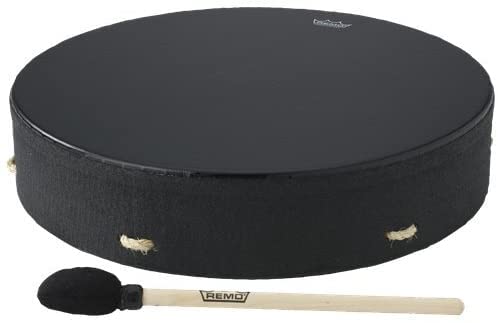 REMO Black Earth Buffalo drum- 14 inches