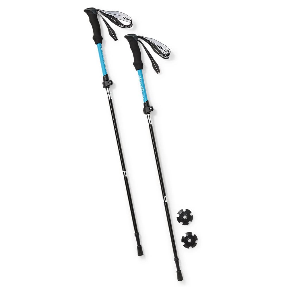 Eddie Bauer Folding Trekking Poles, Blue, ONE Size