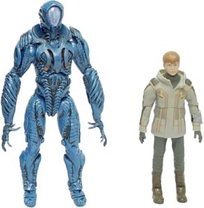 lost in space will robinson & robot action figure 2-pack set, premium & realistic design, joint articulated for play & display poses, collectible