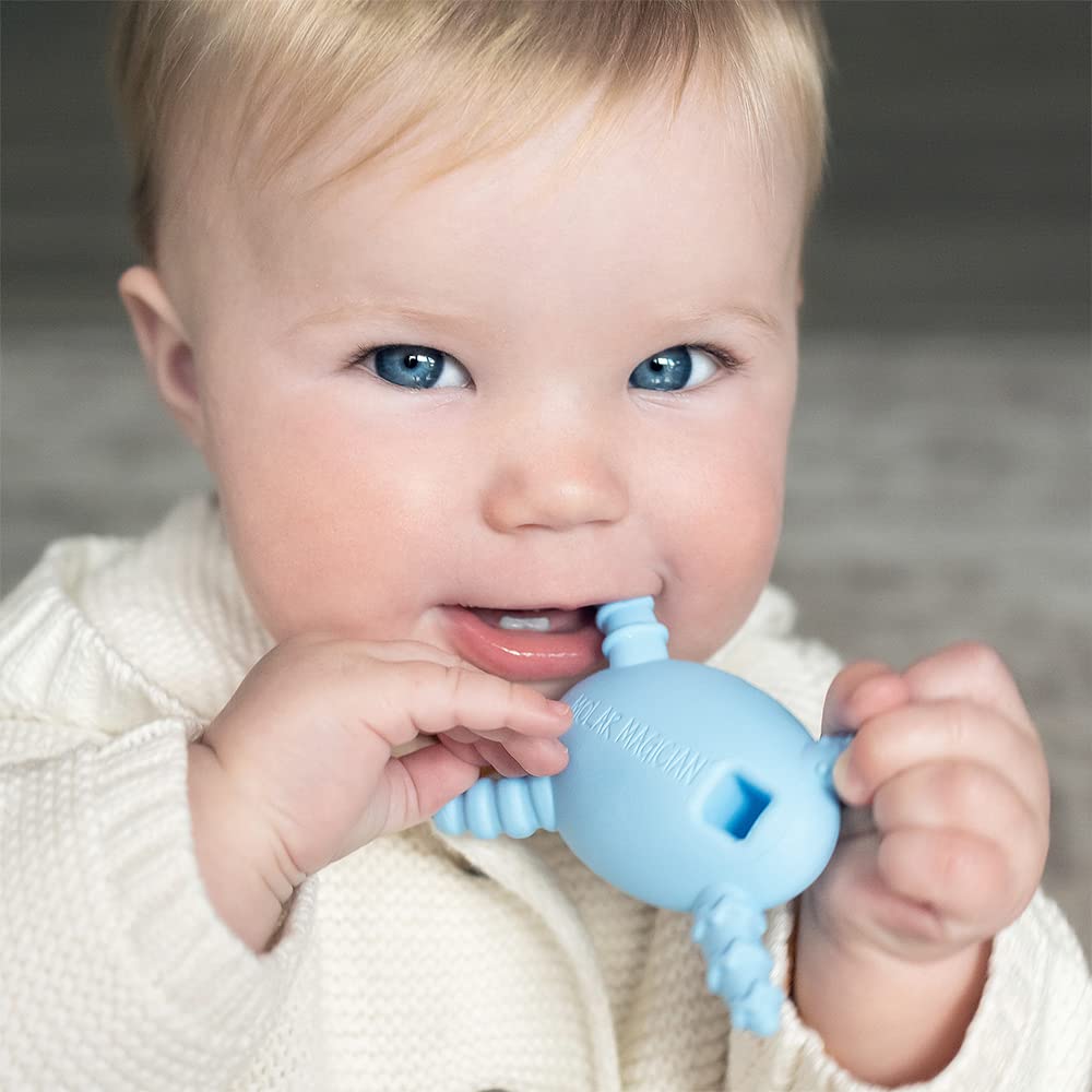 The Official Molar Magician Baby Teether - Freezable Molar Teething Toy for Your Baby and Toddler - Made in The USA by The Teething Egg