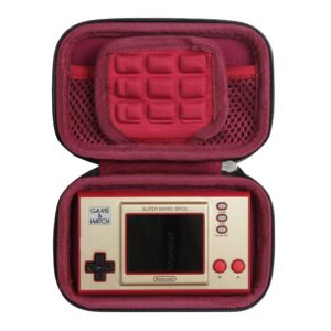 hermitshell hard travel case for nintendo game & watch: super mario bros