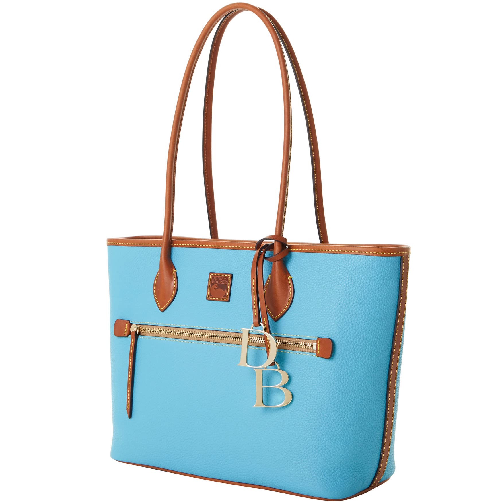 Dooney & Bourke Handbag, Pebble Grain Tote - Sky Blue