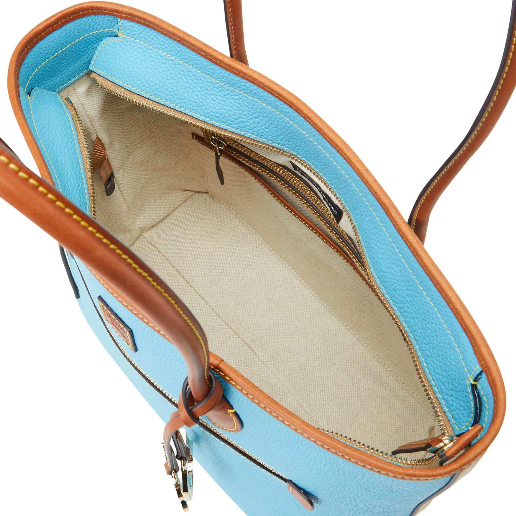 Dooney & Bourke Handbag, Pebble Grain Tote - Sky Blue