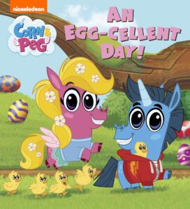 an egg-cellent day! (corn & peg)