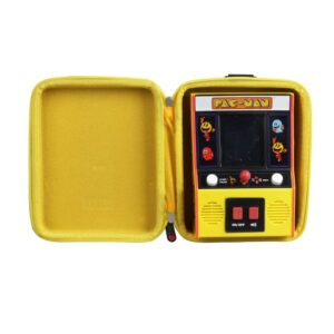 hermitshell travel case for basic fun arcade classics - pac-man color lcd retro mini arcade game