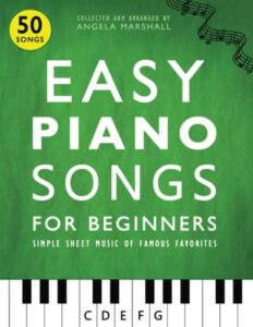 easy piano songs for beginners: simple sheet music of famous favorites