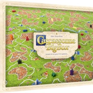 Carcassonne Board Game Big Box (2022 Edition) - Complete Base Game and 11 Expansions for Ultimate Variety! Medieval Strategy Game for Kids and Adults, Ages 7+, 2-6 Players, Made by Z-Man Games