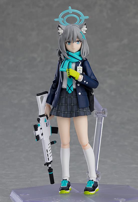 Max Factory figma Blue Archive Blue Sandwolf Shiroko Non-Scale Plastic Painted Action Figure