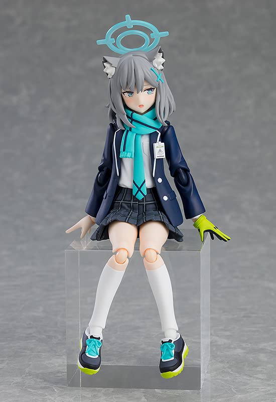 Max Factory figma Blue Archive Blue Sandwolf Shiroko Non-Scale Plastic Painted Action Figure