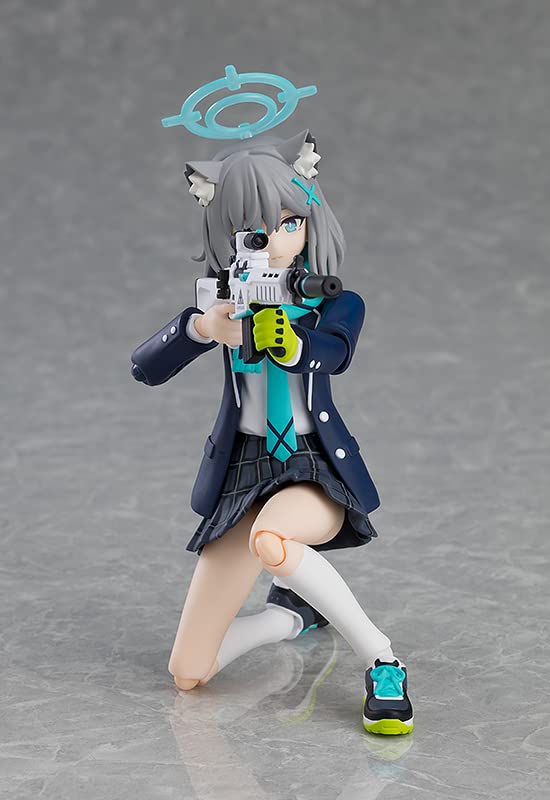 Max Factory figma Blue Archive Blue Sandwolf Shiroko Non-Scale Plastic Painted Action Figure