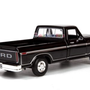 Motormax 1979 Ford F-150 Pickup Classic F150 Pick Up Truck 1:24 Diecast Collectible Model Car Black 79346 All Star Toys Exclusive