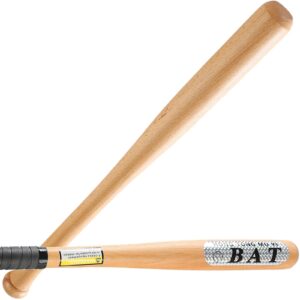 gracfulcub baseball bat, classic wooden baseball bat for baseball training, home self defense baseball bat for youth kids teenagers adult (25in)