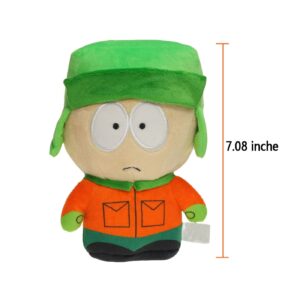 ZJYJING Anime Cartoon Plush Kyle, Soft Cute Cartoon Fan Collection Ornament 7.08" (Kyle)