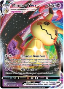 mimikyu vmax - 069/172 - full art ultra rare - sword & shield: brilliant stars