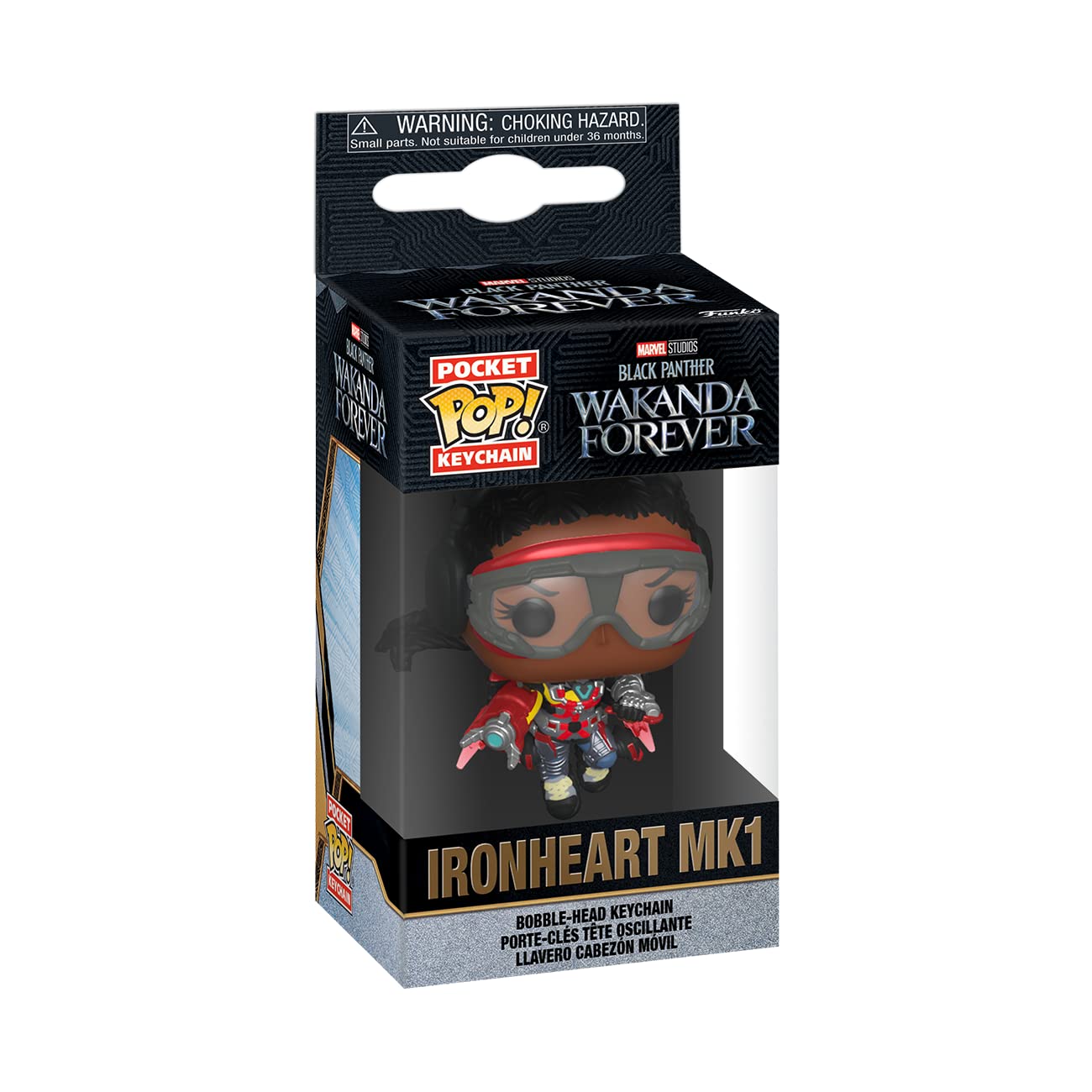 Funko Pop! Keychain: Marvel: Black Panther: Wakanda Forever - Ironheart MK1