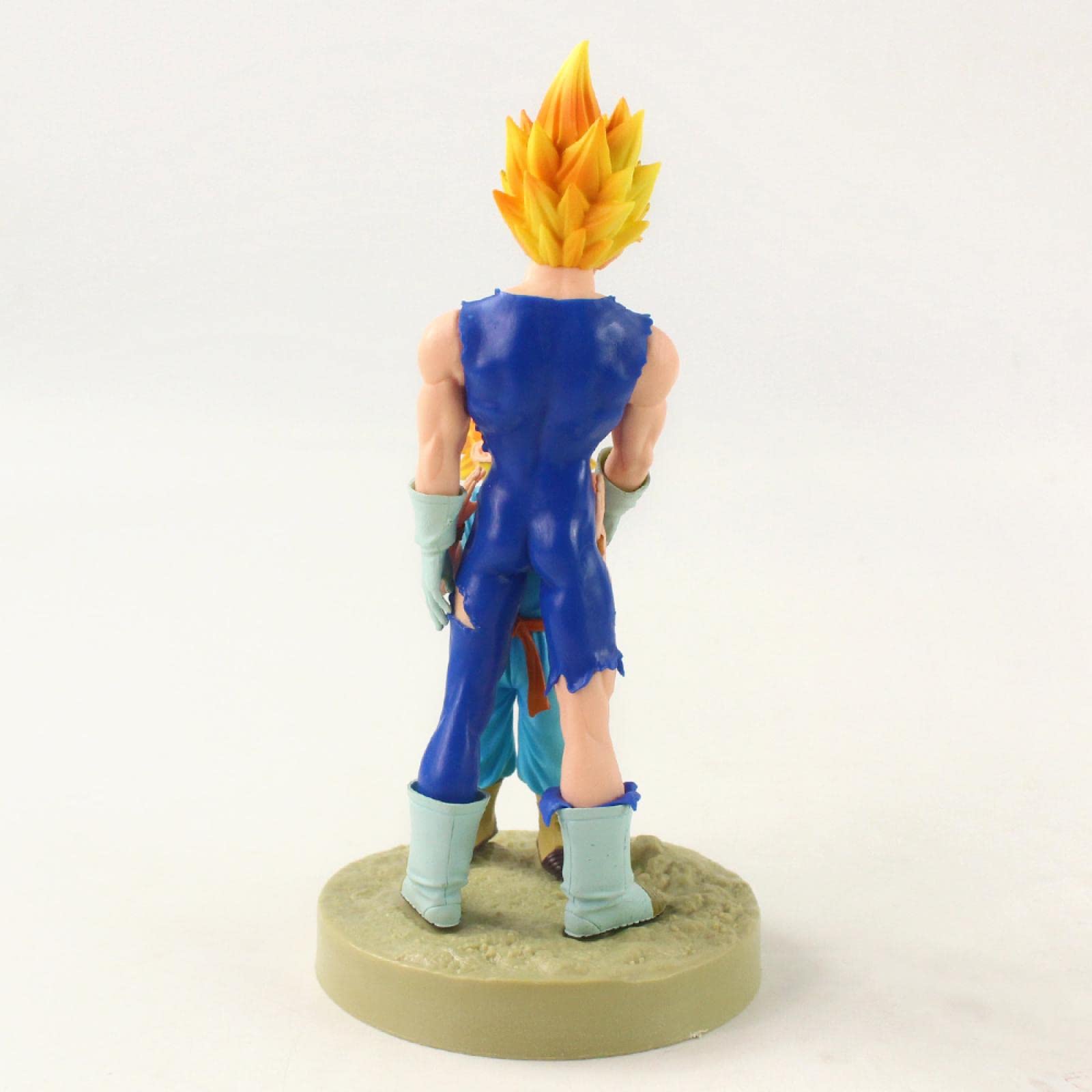 14-22cm Dragon Ball Z Super Saiyan Vegeta Torankusu Trunks Father and Son Action Figure PVC Model Dolls Collections Toys Gifts