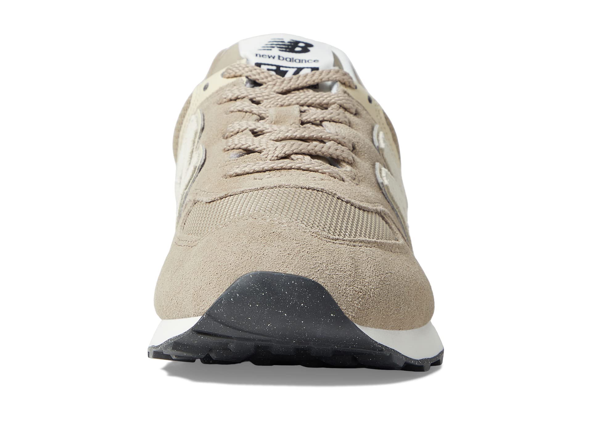 New Balance Unisex 574 V2 Lace-Up Sneaker, Beige/Off White, 7.5 US Men