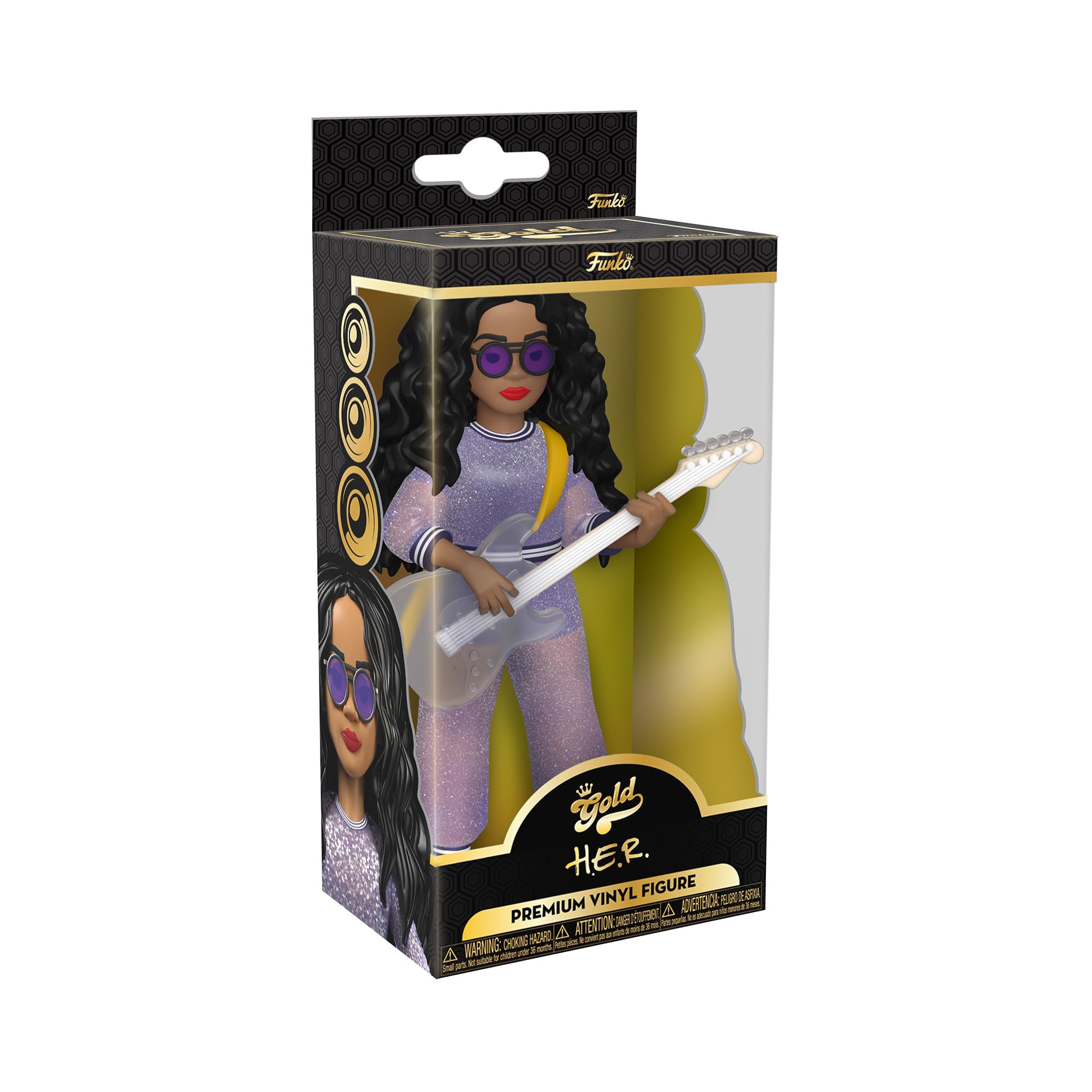 Funko Gold Vinyl: Music - H.E.R., 5 Inch Premium Vinyl Figure