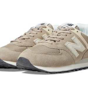 New Balance Unisex 574 V2 Lace-Up Sneaker, Beige/Off White, 7.5 US Men